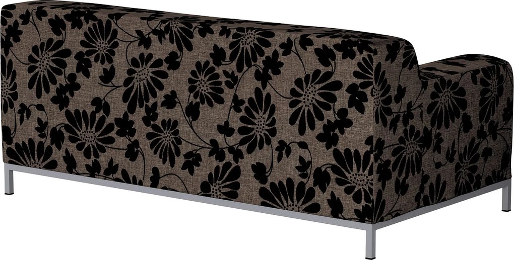Potah na pohovku IKEA Kramfors 2-místná barva hnědá látka pletený vzor, vzorované