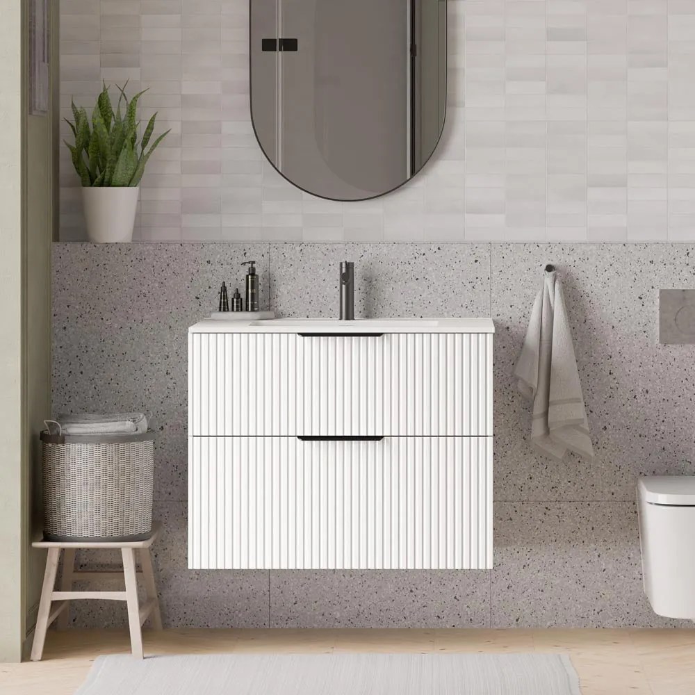 Duravit umyvadlo s umyvadlovou skříňkou TIM 80 cm
