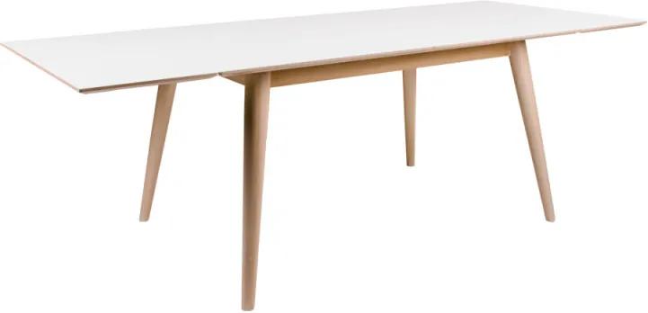Roztahovací stůl Ronald 230, přírodní / bílý