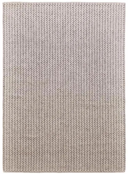 Diamond Carpets India, Ručně vázaný kusový koberec Fusilli DE 9415 White Mix, 120x170, bílá, ložnice