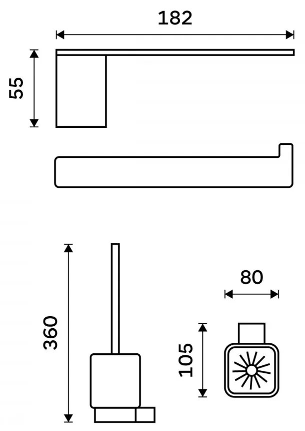 Nimco Sada k WC Ki set-94KN-26