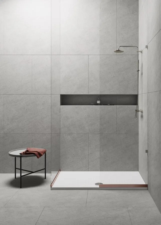 GSI GSI, Keramická sprchová vanička, čtverec 90x90x4cm, bílá ExtraGlaze, 47090911