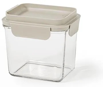 GLASSLOCK GUARD LILA NÁDOBA S VÍKEM 1200ML BÉŽOVÁ
