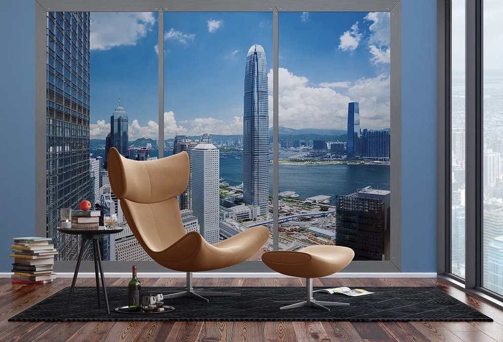 Fototapeta na zed' Okno do Hongkongu | 360 x 254 cm | DFTS1318