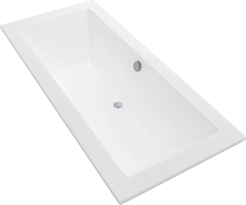 Mexen Cube obdélníková vana 190 x 80 cm, bílá - 55051908000