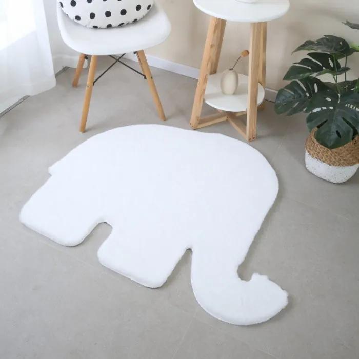 Vopi | Dětský koberec Caty 5305 white - 80 x 100 cm