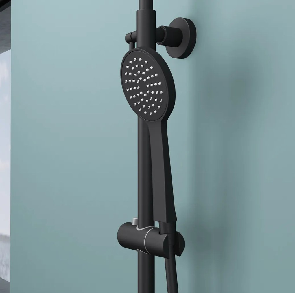design černá sprchová baterie DOPORRO Rainpowder