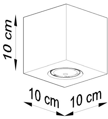 Brilagi -  LED Bodové svítidlo MURO 1xGU10/7W/230V beton