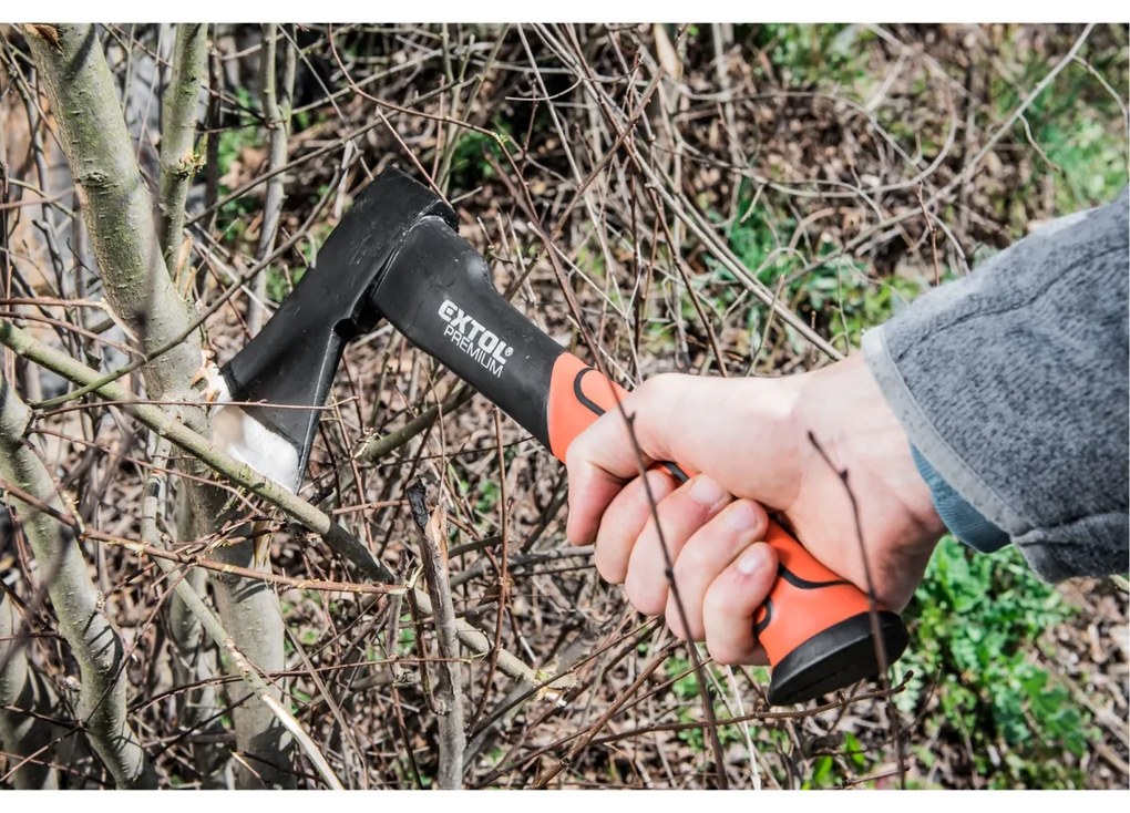 Sekera, sklolaminátová násada, 600g