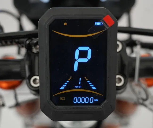 Elektrická motorka E-RIDER X černá
