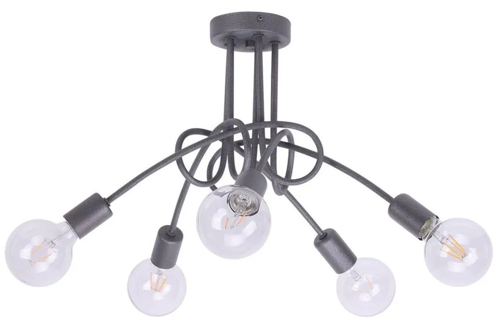 Stropní svítidlo Edison 5, výběr z 10 barev