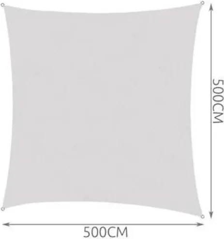 Stínící plachta celta čtverec 5x5m 10188 šedá 200g/m