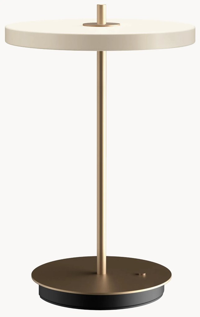 Malá přenosná stolní LED lampa Asteria Move, stmívatelná