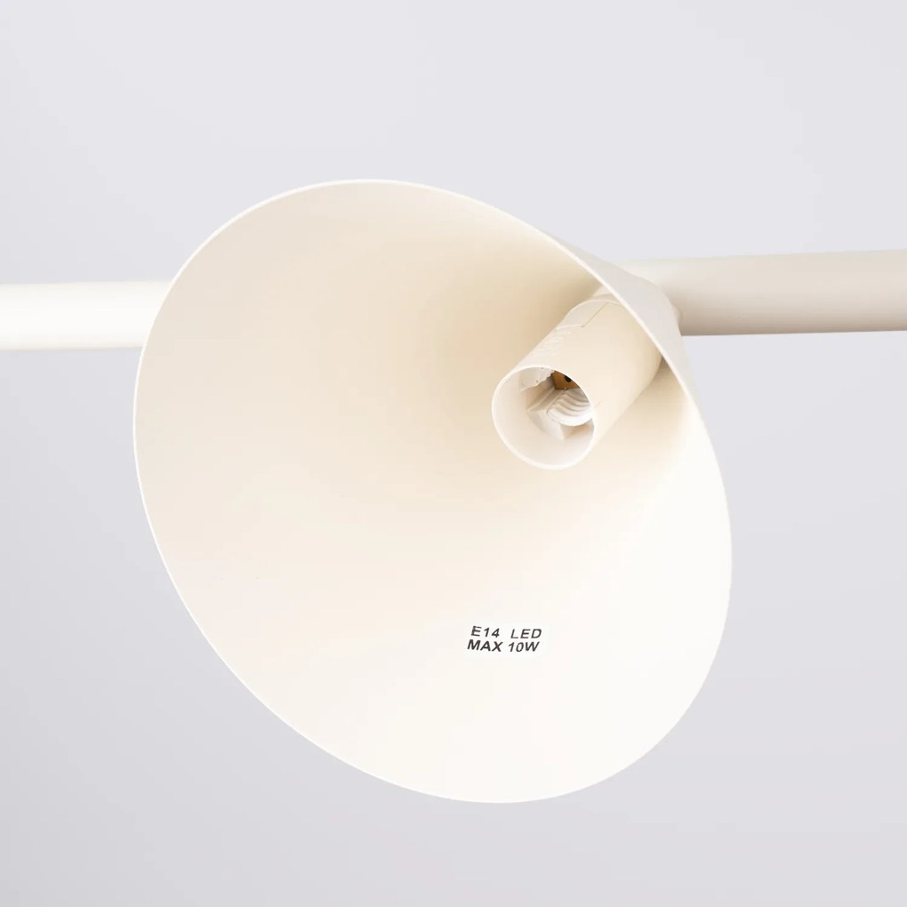 Sollux Lighting Lustr NOX 4L béžový