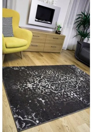 koberec VOGUE 584 Tmavošedý velikost 133x190 cm | krásné koberce cz