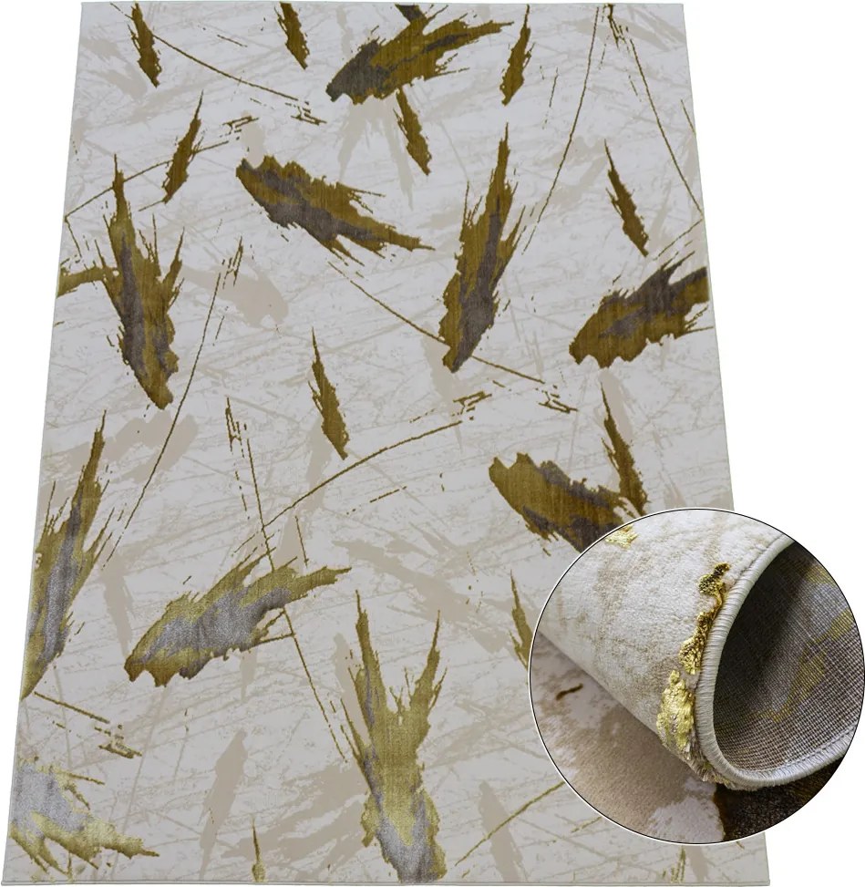 BE Koberec Allianz 6310 BEIGE - béžový obdélníkový Rozměr: 60x100 cm