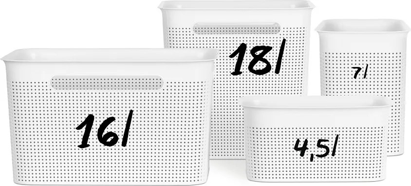 ROTHO Úložný box BRISEN 18L - černá