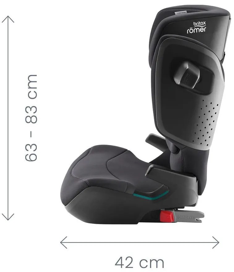 Britax Römer Autosedačka Kidfix Pro Classic Britax Space Black