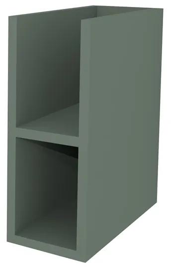 Mereo Aira, koupelnová skříňka 20 cm, spodní,  Multidecor, Zelená Verde CN797SZEV1