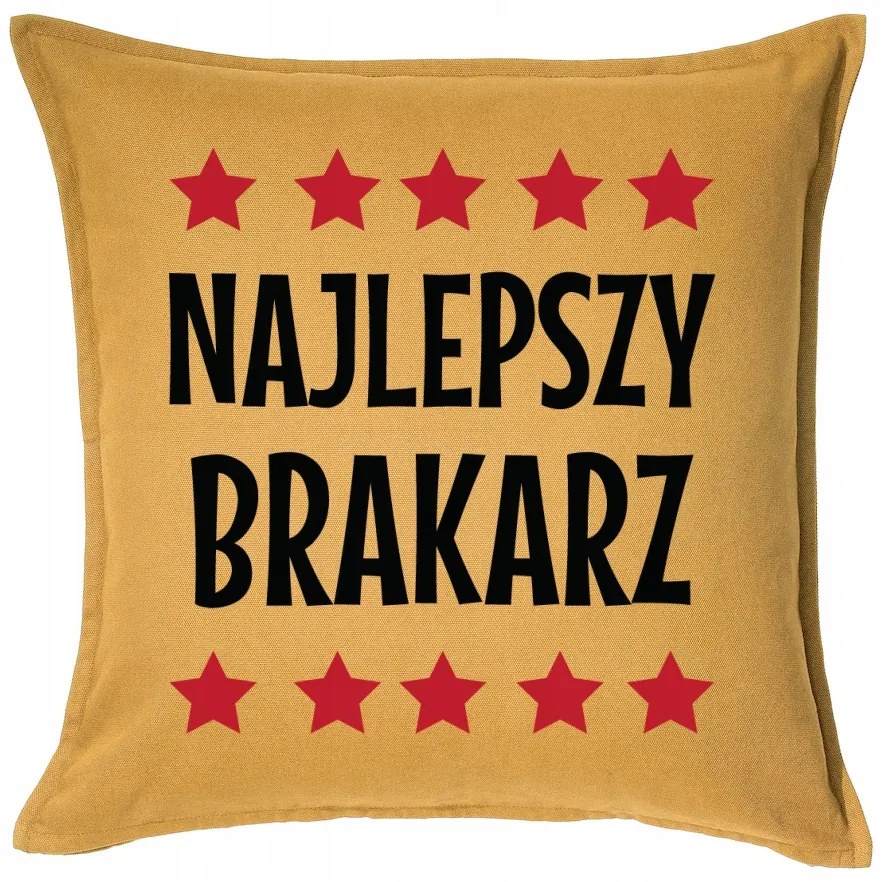 IKEA NEJLEPŠÍ BRAKÁŘ polštář 50x50 dárek