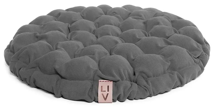 LIV Design Kulatý sedací polštář BLOOM s masážními míčky Zvolte barvu: MYSTIC 69, Rozměr: průměr 65 cm