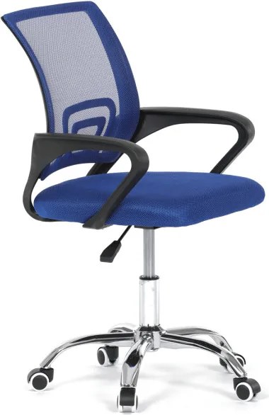 Dětská otočná židle modrá KA-L103 BLUE