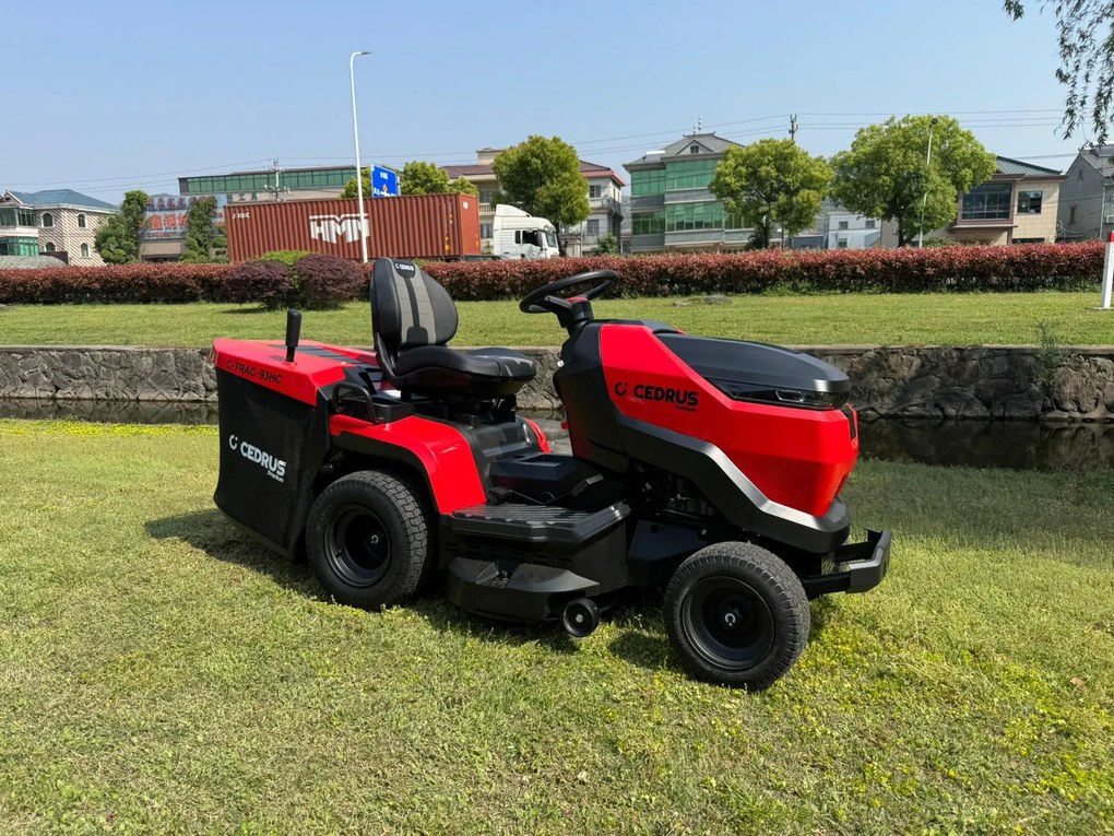 Hahn & Sohn Cedrus Zahradní traktor výkonný dvouválcový s košem C-TRAC-93HC HP17719