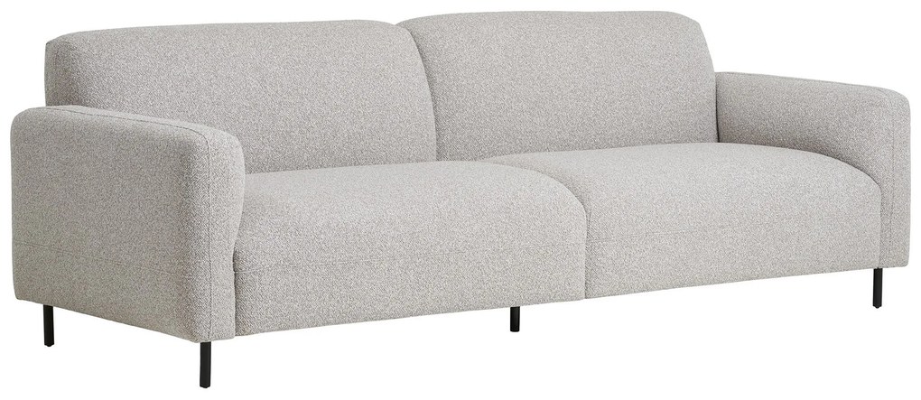 House Nordic Třímístná pohovka SALVADOR šedá 228 cm 1301360