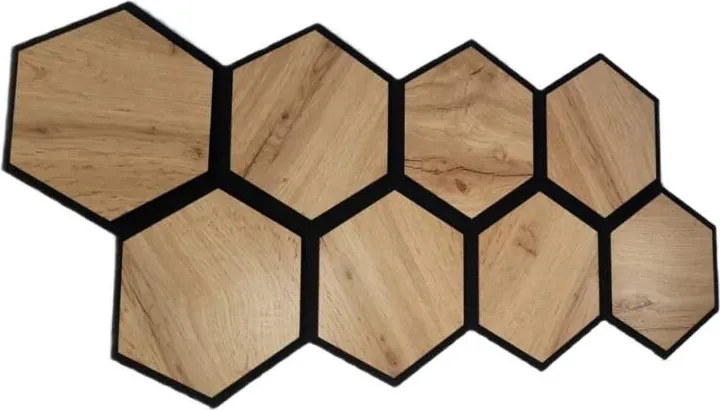 Akustický panel Hexagon 920x420mm Dub Wotan