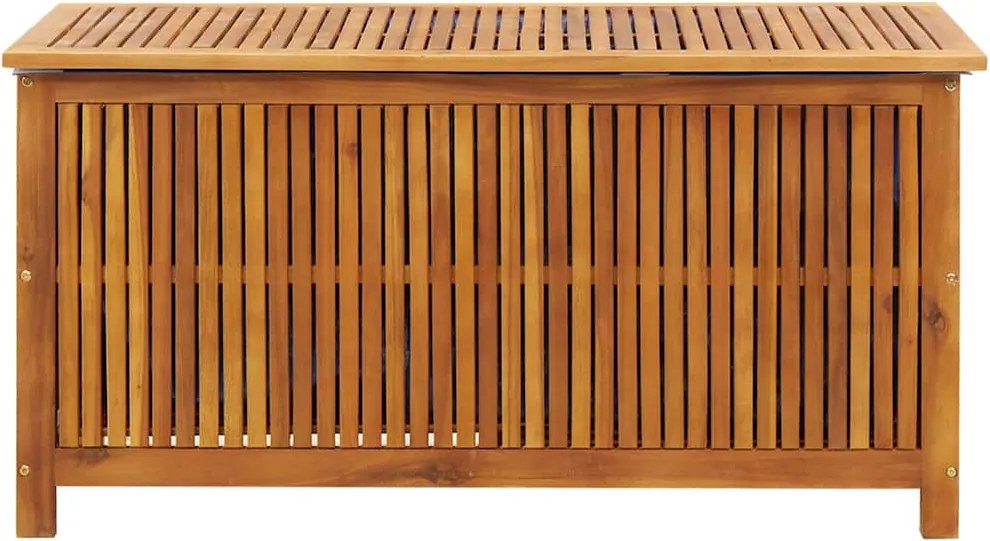 Zahradní úložný box 113 x 50 x 58 cm masivní akáciové dřevo 316678