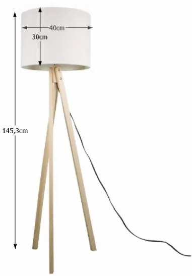 Stojací lampa LILA Typ 6 Tempo Kondela