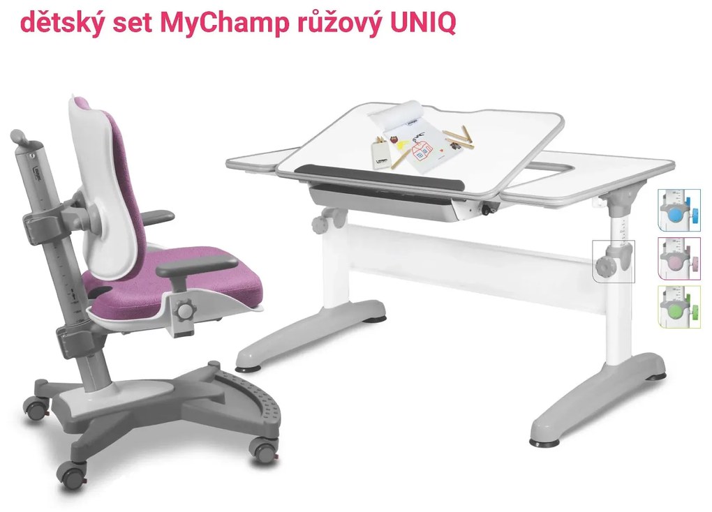 Mayer Dětský set růžový MyChamp - Uniq