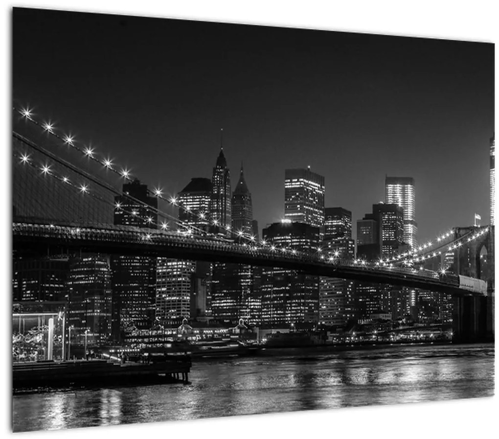 Obraz Brooklyn mostu v New Yorku (70x50 cm)