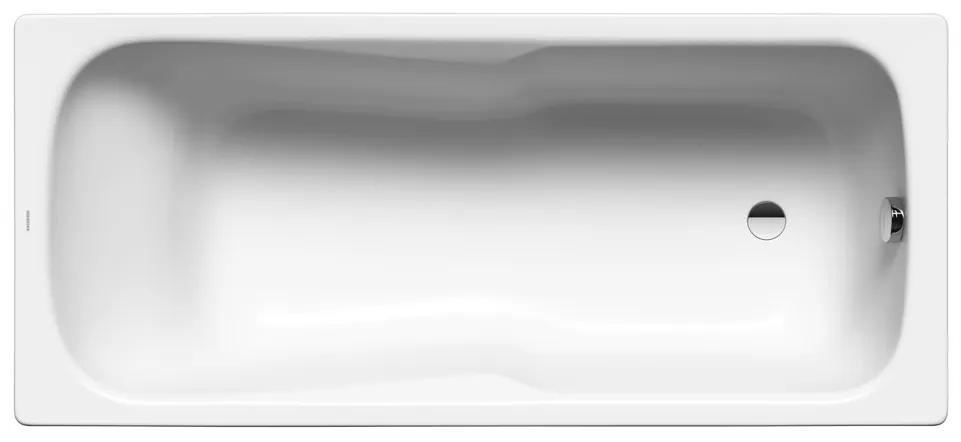 Obdélníková vana Kaldewei Dyna Set 160x70 cm smaltovaná ocel alpská bílá KW626