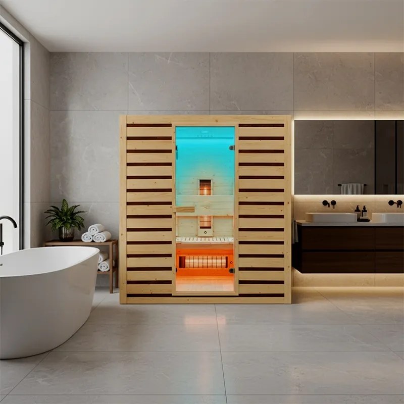 BPS-koupelny Infrasauna Relax HYD-6714 180x150, 3-4 osoby