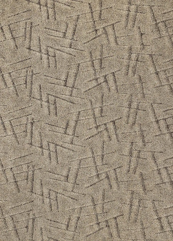 Koberce Breno Metrážový koberec NICOSIA 44, šíře role 300 cm, Hnědá