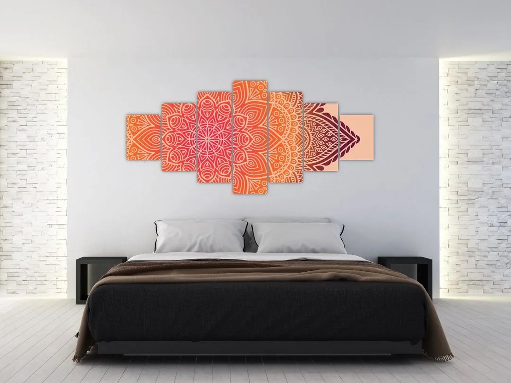 Obraz - Mandala umění (210x100 cm)