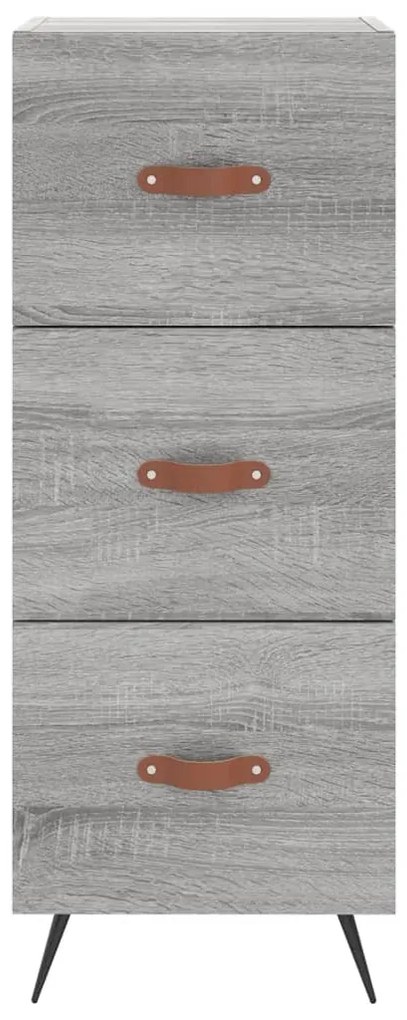 Skříň highboard šedá sonoma 34,5 x 34 x 180 cm kompozitní dřevo,  3199215