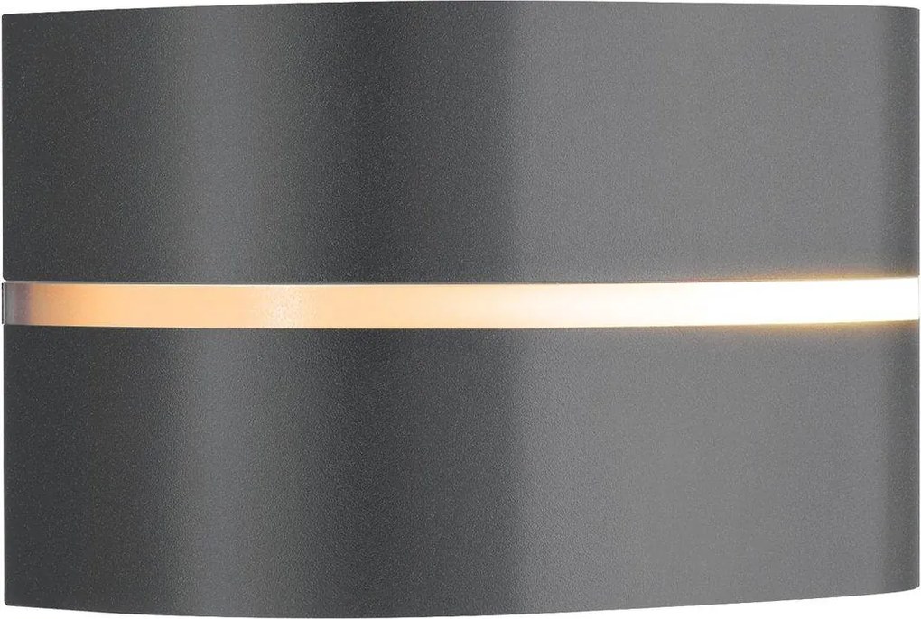 NOR 2418311050 Sibelis venkovní nástěnné svítidlo antracit - NORDLUX