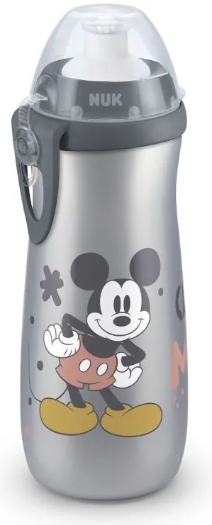 NUK FC Sports Cup Mickey Mouse 450 ml 1ks šedá
