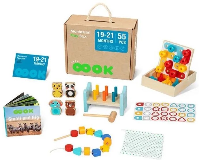 Mamido montessori edukační box pro děti 19-21 měsíců