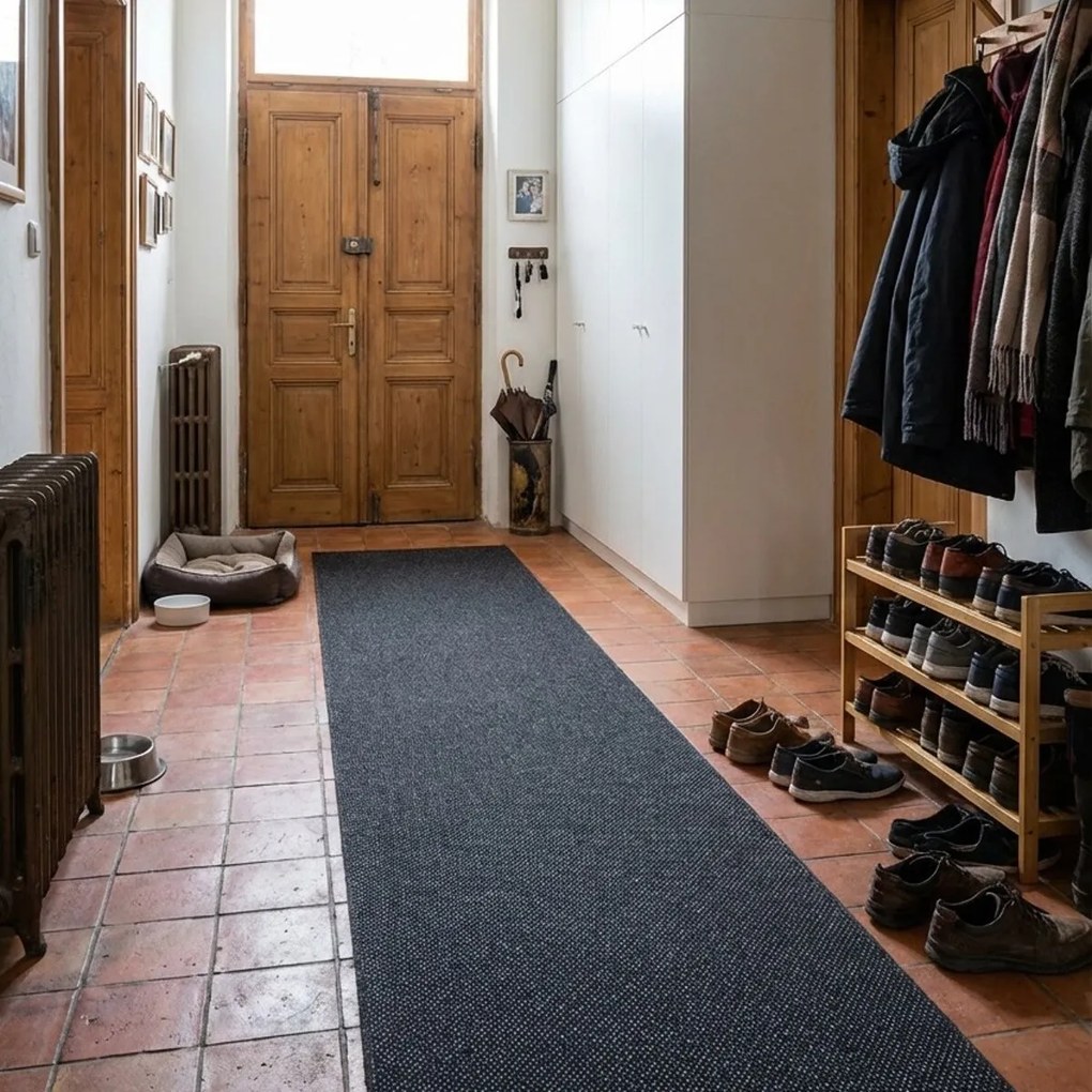 Rinos bv, Čistící zóna Merate antra, na míru, šíře 1,3m, šedá, pvc, chodba / předsíň