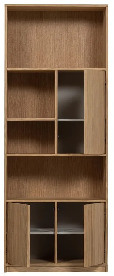 Modulární knihovna v dekoru dubu v přírodní barvě 157x199 cm Modulair – vtwonen