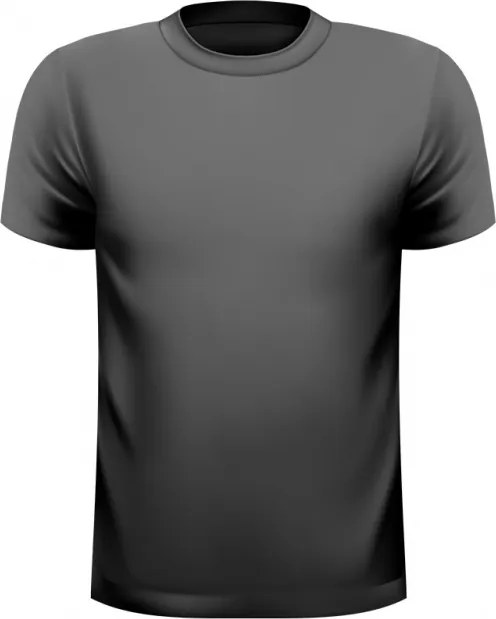 Bavlněné tričko - černá vel. L