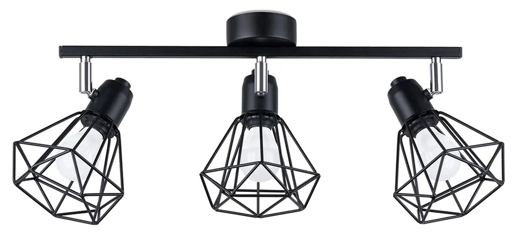 Sollux Lighting Stropní svítidlo ARTEMIS 3 černé