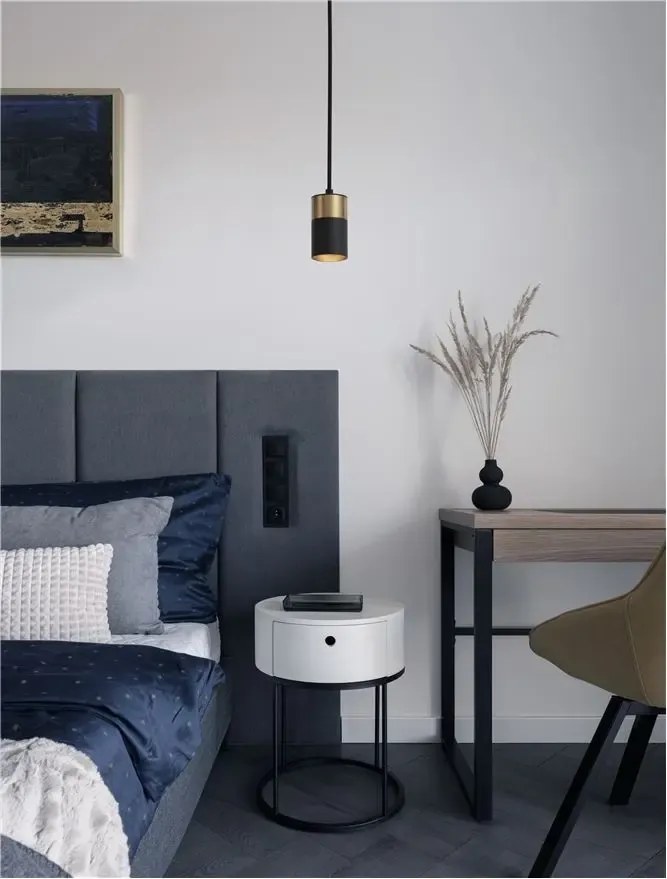Moderní lustr Pogno B 56 černé