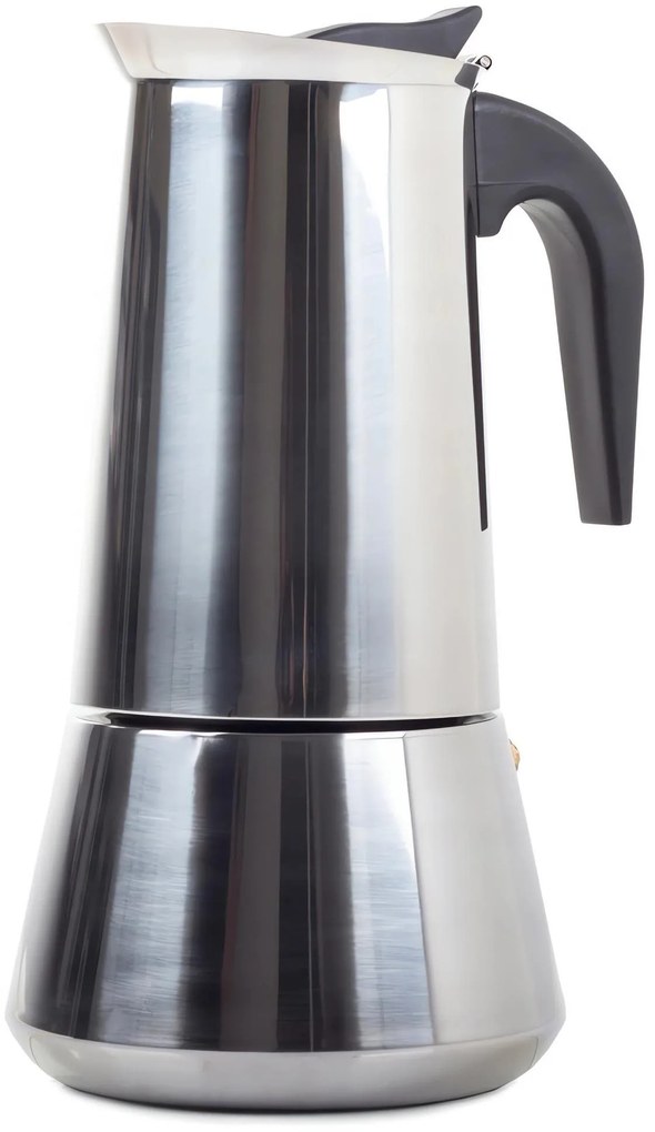 Moka konvička verk 07045 moka konvice 12–600 ml, stříbrná