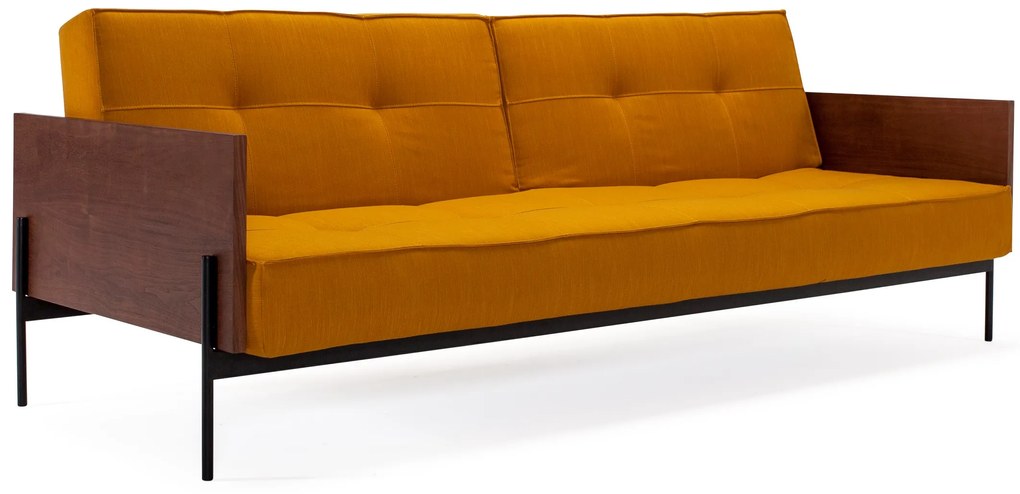 INNOVATION - Rozkládací sedačka SPLITBACK LAUGE oranžová
