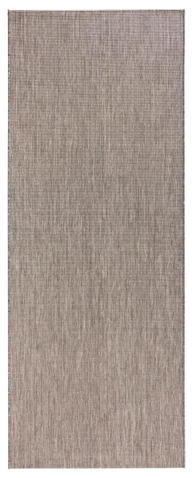 Šedý koberec vhodný do exteriéru Bougari Match, 80 x 150 cm