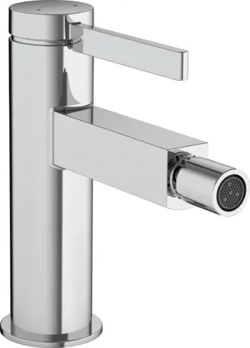 Hansgrohe Finoris, páková bidetová baterie s odtokovou soupravou Push-Open, chromová, HAN-76200000